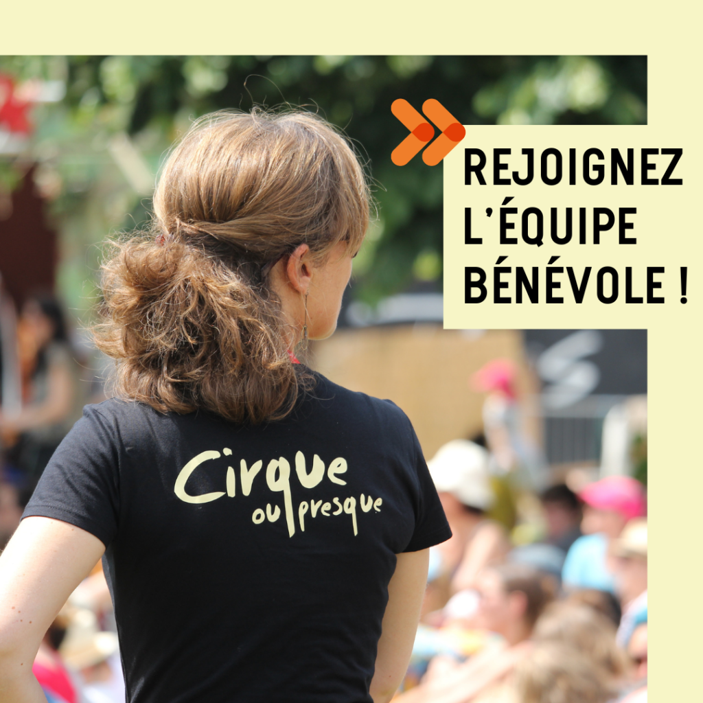 Devenir bénévole - Cirqueoupresque